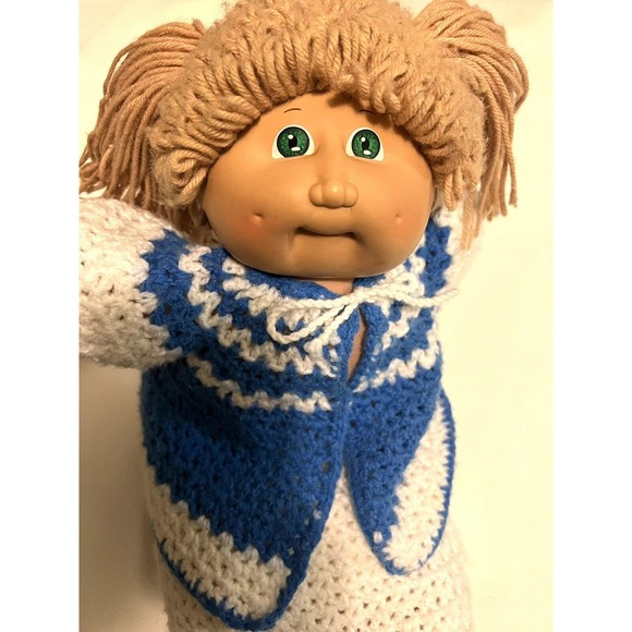Cabbage | Toys | Cabbage Patch Kids Girl Doll Wheat Hair And Green Eyes ...